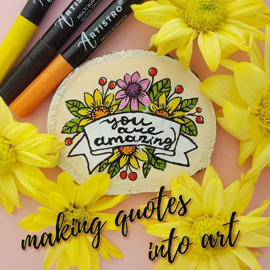 Making Quotes into Art