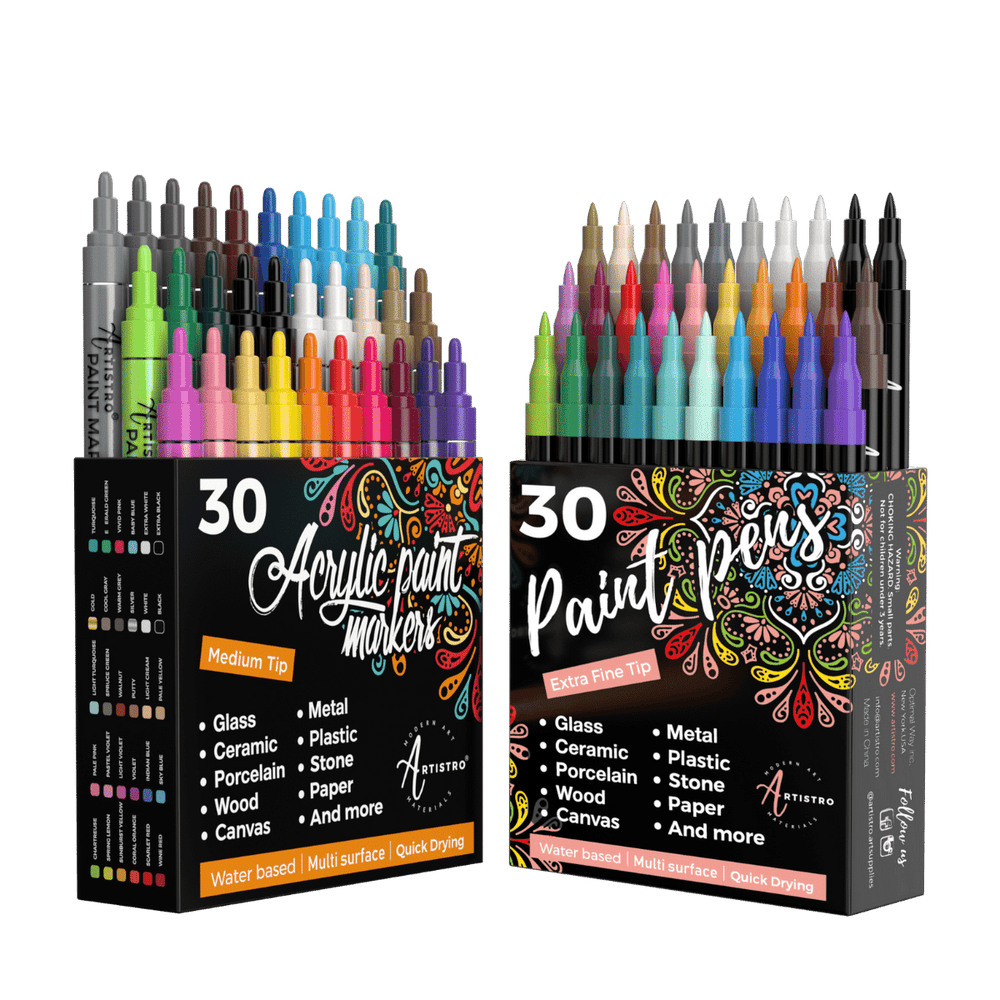 Artistro Art Bundle: Modern Art Supply Bundle, Craft Bundle & Paint Bundles