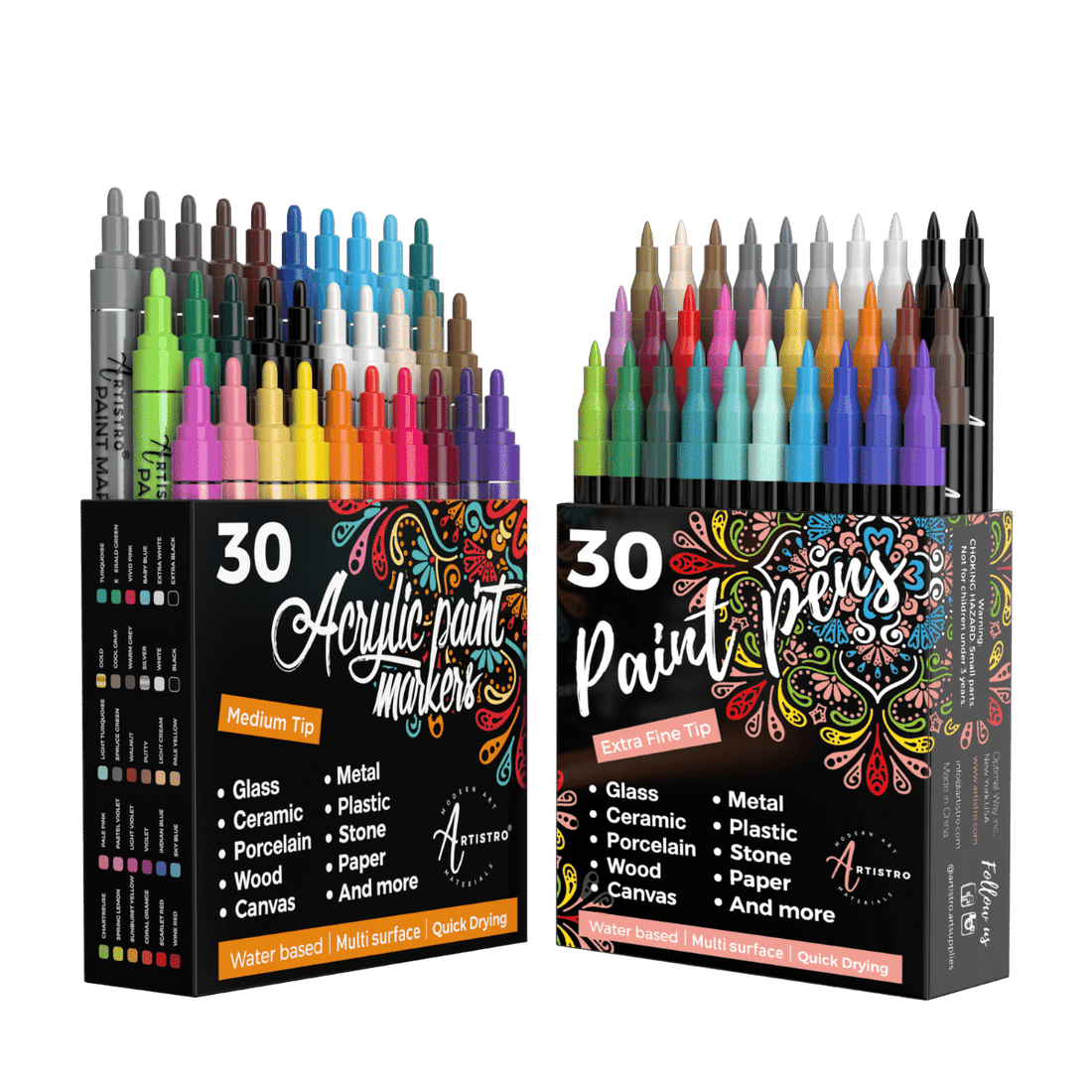 Artistro Art Bundle: Modern Art Supply Bundle, Craft Bundle & Paint Bundles