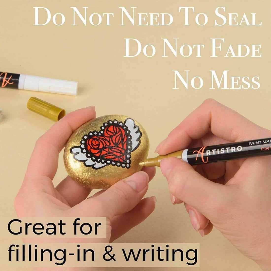 Oil Based & Acrylic Bundle: Marker for Canvas & Multipurpose Pen Set ...